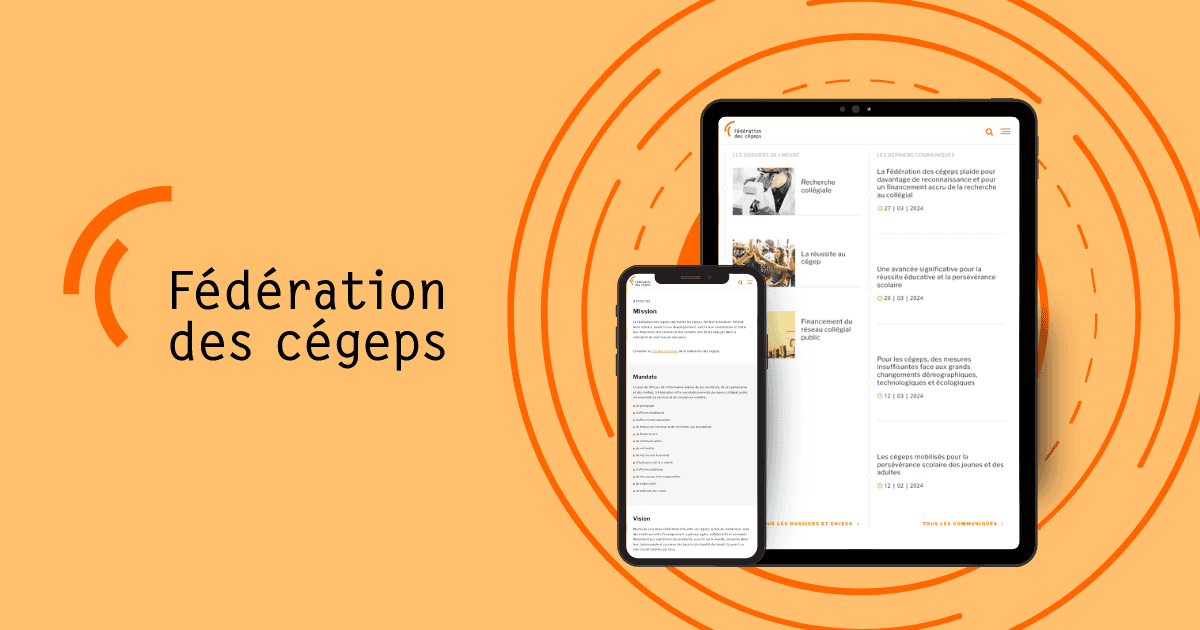 Fédération des cégeps - PAR Design